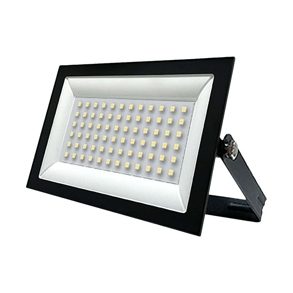 Прожектор FLLED LightPAD 100W Black 6400К 10000Лм 100Вт AC220240В 232x170x30мм 640г 616180