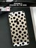 Чехол на Apple iPhone 5/5S/SE / Айфон 5/5S/SE с принтом Узор в горошек кистью, п...
