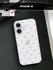Силиконовый чехол на Apple iPhone 16 / Айфон 16 с принтом Узор из звездочек