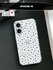 Силиконовый чехол на Apple iPhone 16 / Айфон 16 с принтом Черные капли