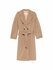 Пальто Max Mara Madame double-breasted coat, размер 40, коричневый