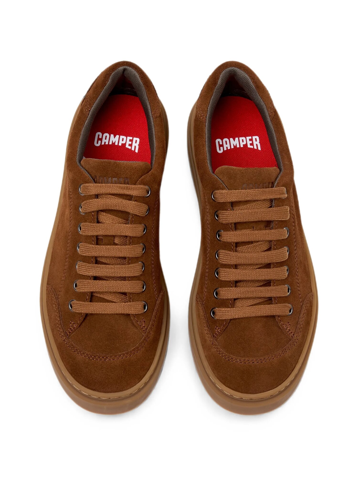 Кроссовки Camper Runner Twentyfive, размер 46 EU, коричневый/серый/оранжевый — фото 1