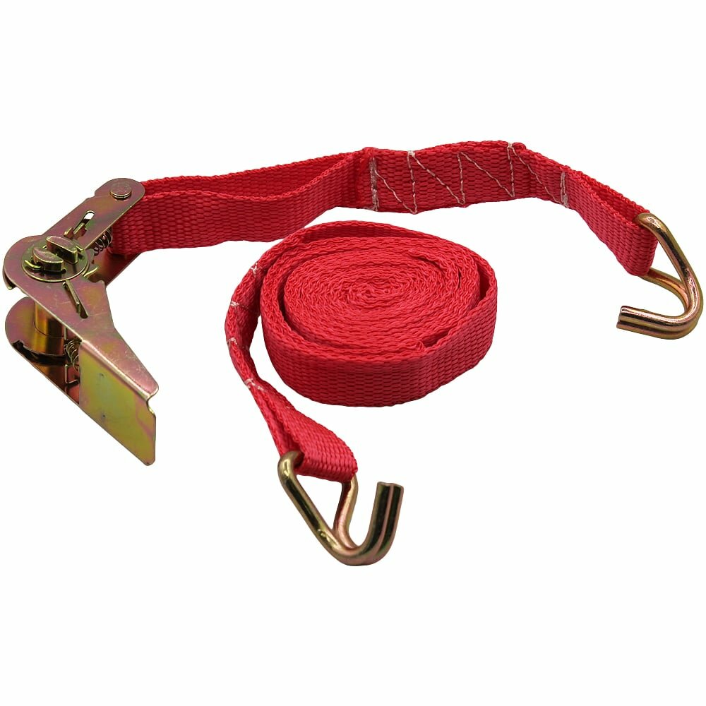 Стяжка груза с замком REDMARK 1х25, 2,5 м, 2 т, 2 крючка RMSGK2,5.2