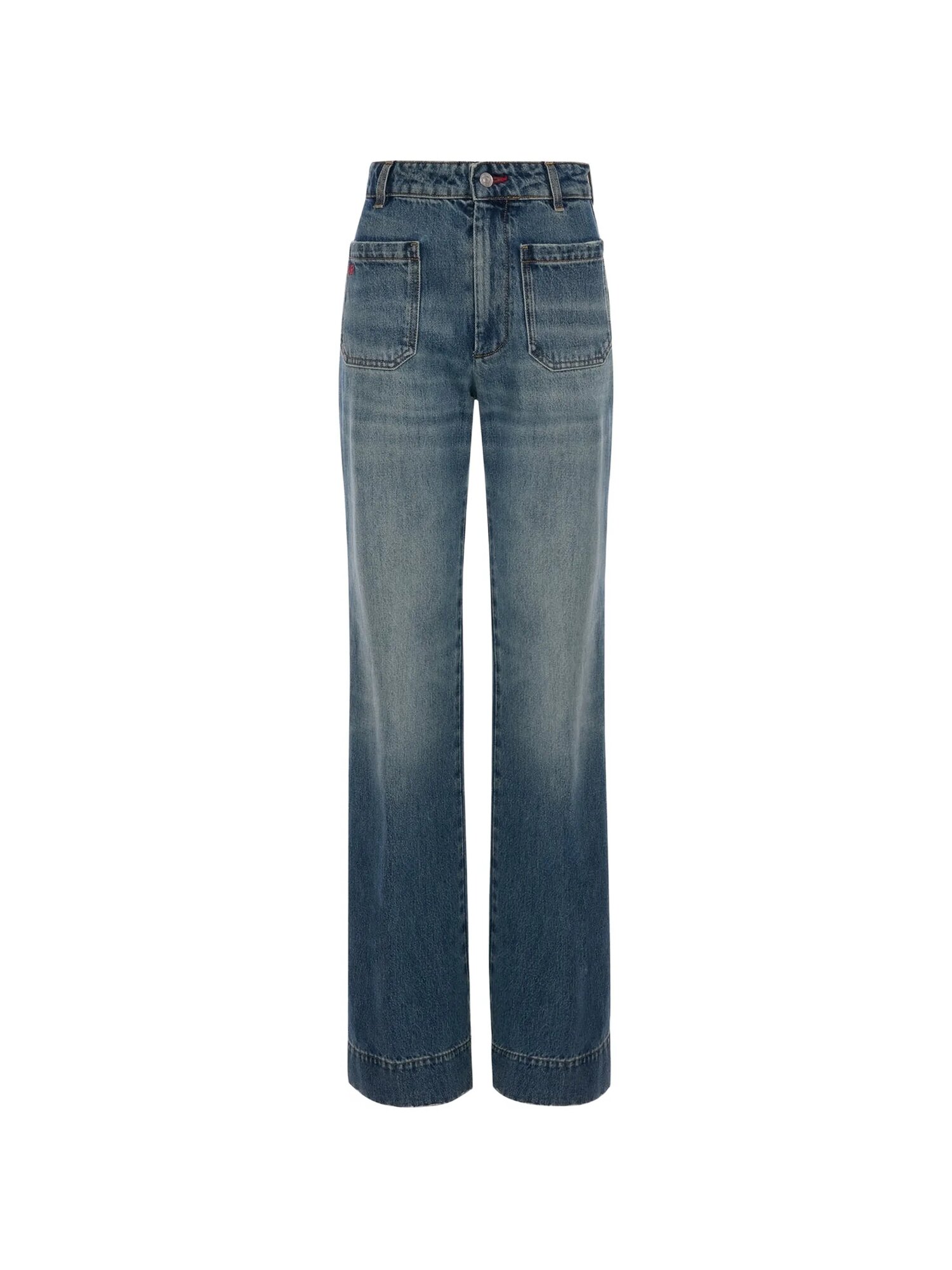 Джинсы Alina patch-pocket jeans 