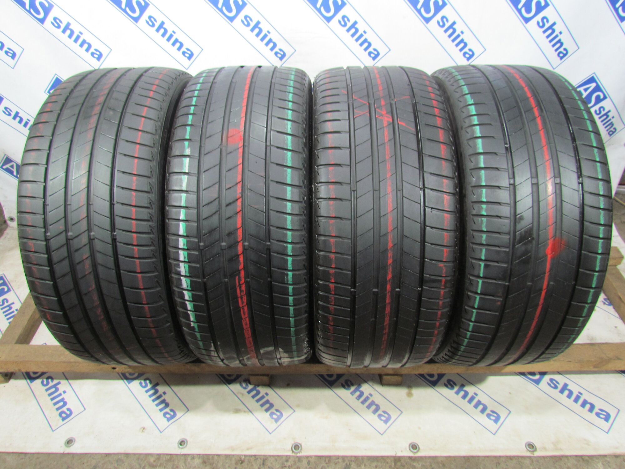 Комплект (4 шт) Bridgestone Turanza T005 245 40 R19 летние БУ шины 20-35% износ , артикул 0029423
