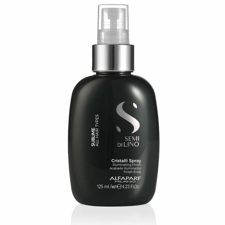 Alfaparf Milano Масло-спрей против секущихся кончиков, придающее блеск Semi Di Lino Sublime Cristalli Spray, 125 мл