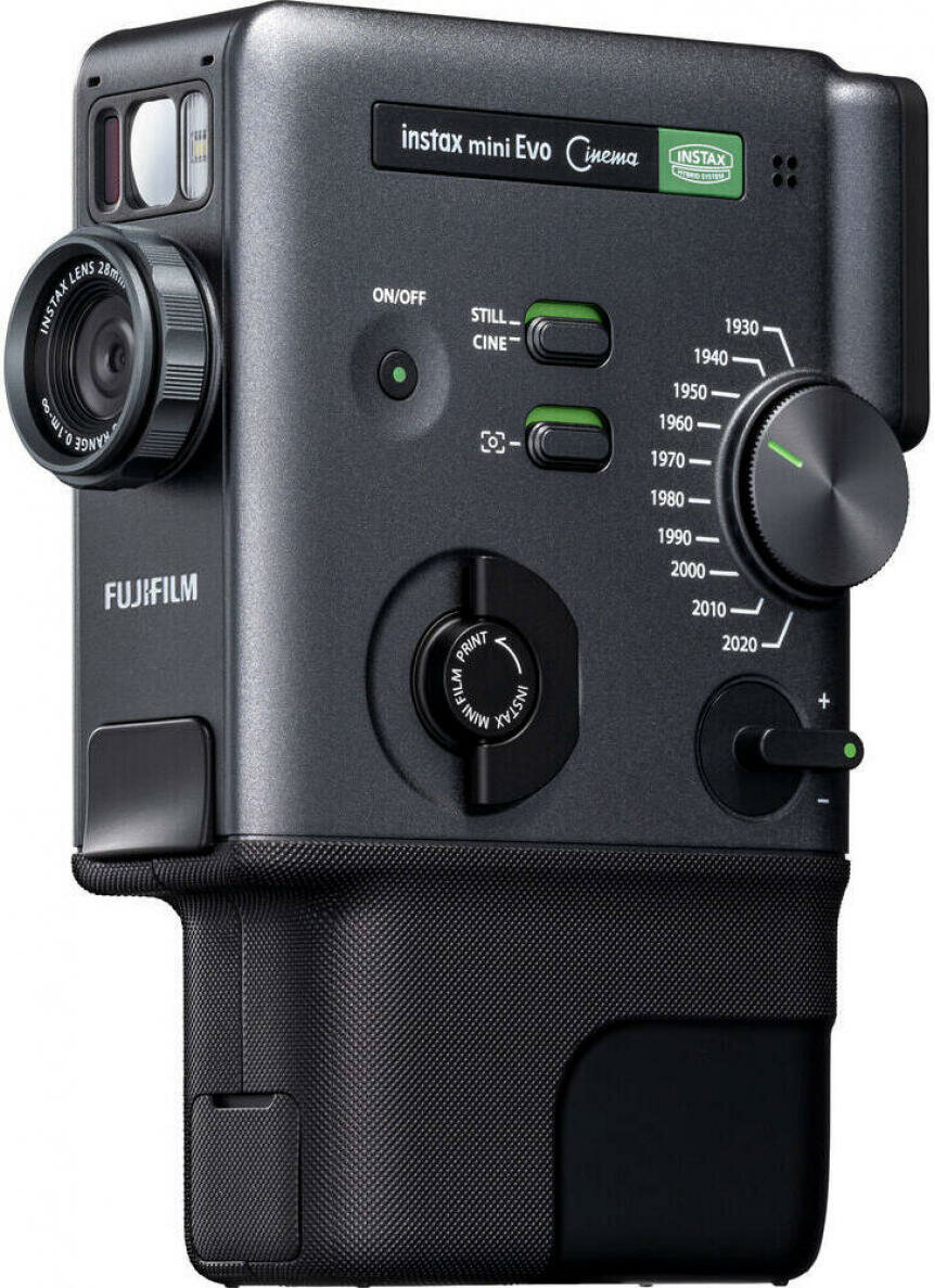 Камера мгновенной печати Fujifilm Instax Mini Evo Cinema (2026), Black (Черный)