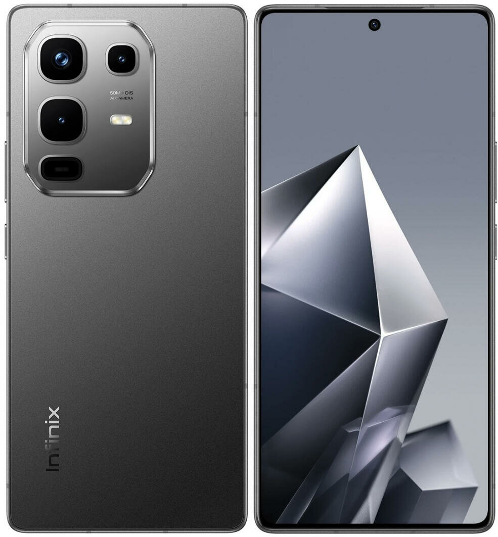 Смартфон Infinix Note 50, Full HD+, 4G LTE, 8/256Gb, Shadow Black (Черный)