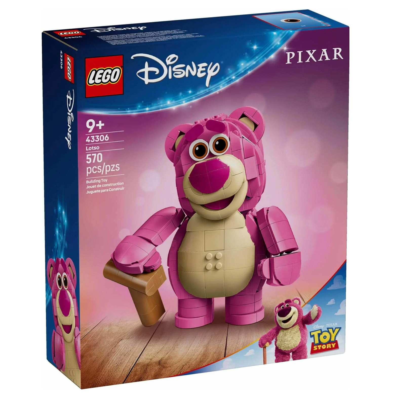 Конструктор LEGO Disney 43306 История игрушек: Лотсо, 570 дет, 9+