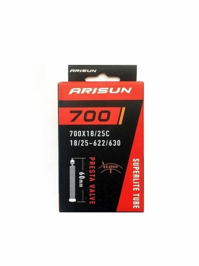 Камера ARISUN SUPERLITE 27.5x1.75/2.35 (47/60-584) FV 48мм, 0.65мм, бутил