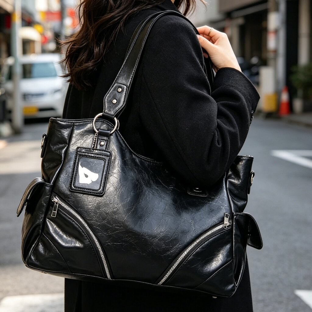 Американская модная ретро-сумка большой емкости hot girl motorcycle bag в стиле хай-энд