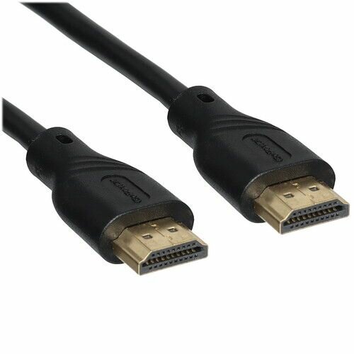 Кабель, разъемы HDMI - HDMI5 м, цвет- черный