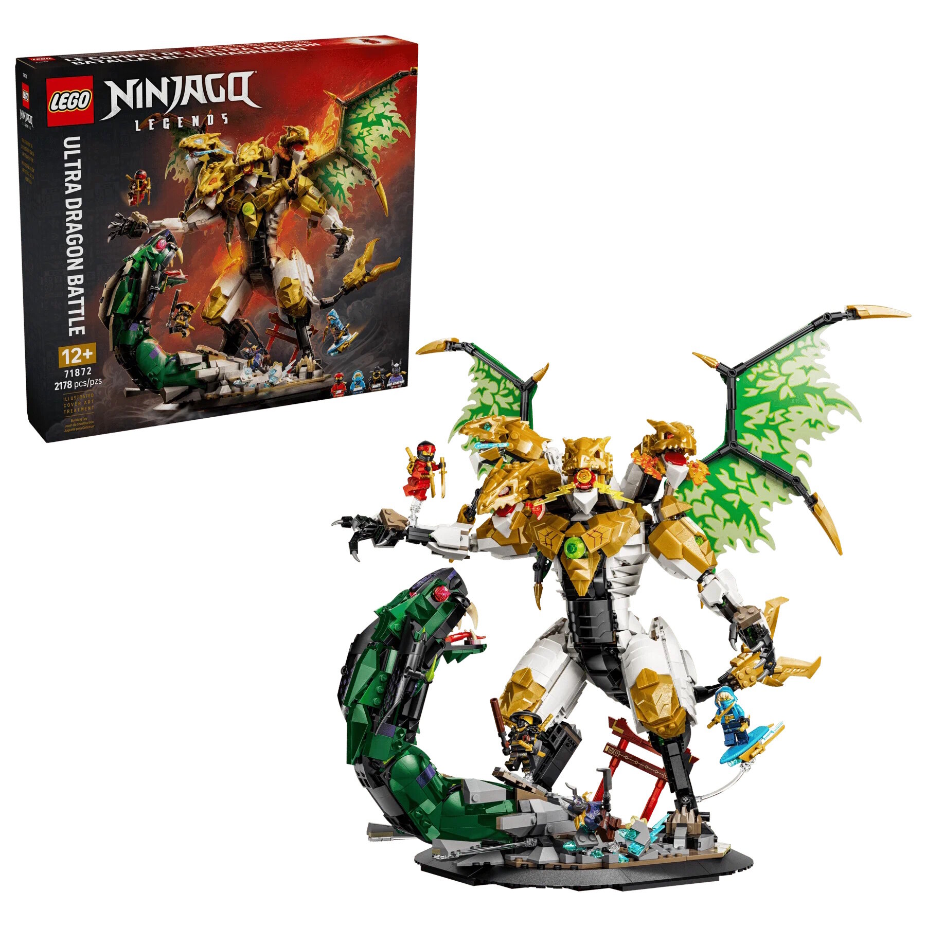 Конструктор Lego NINJAGO 71872 Ультра-битва драконов, 2178 дет.