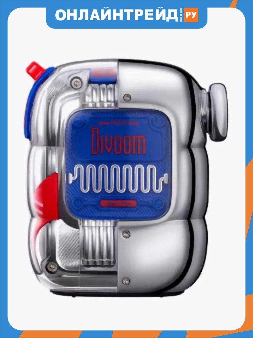 Портативная колонка Divoom Spark Pop, синий