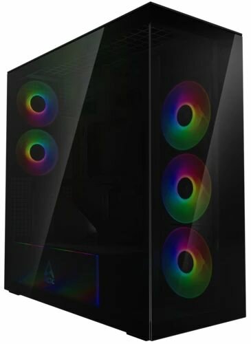 Компьютерный корпус Arctic Xtender VG Black (ACPCC00016A) черный - Midi Tower, E-ATX, USB 3.2 Gen 1 Type-A, USB 3.2 Gen 2 Type-C