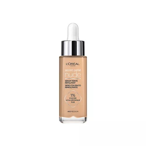 L'ORÉAL PARIS Тональная сыворотка для лица Accord Parfait Nude, № 4-5,30 мл № 4-