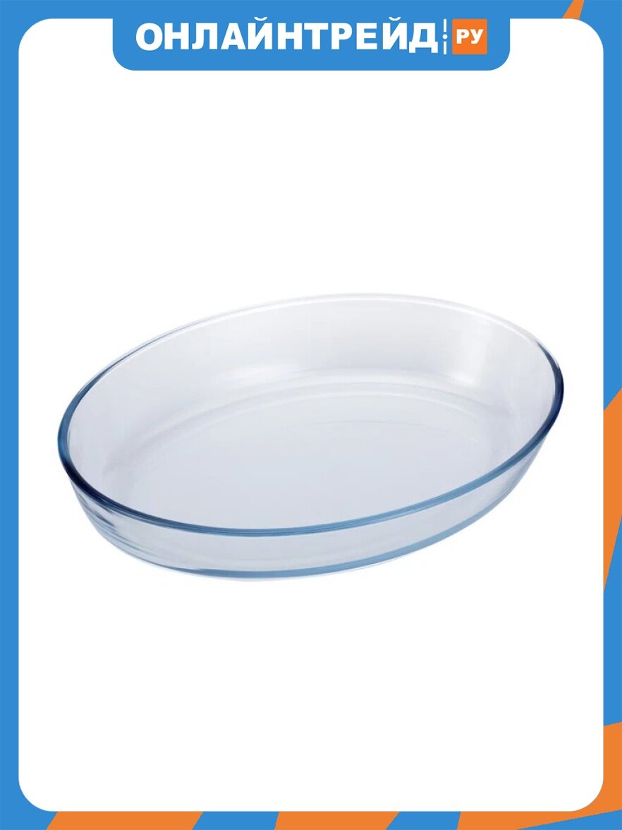Форма Regent Inox для запекания Linea CRYSTAL 2,4л, 30,3х21,3х6,3 см (93-CR-02-2400)