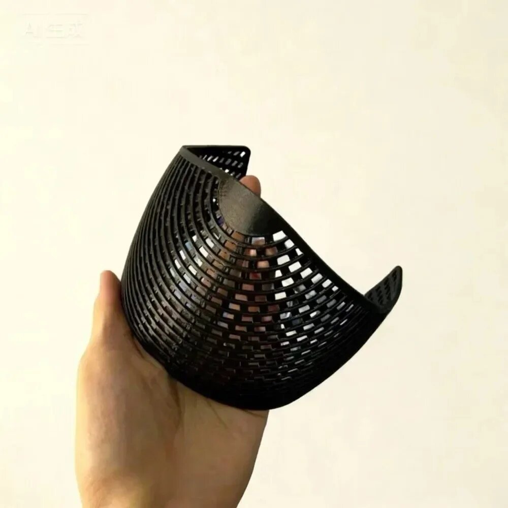 Черная пластиковая повязка на голову для платка Headscarf Holder