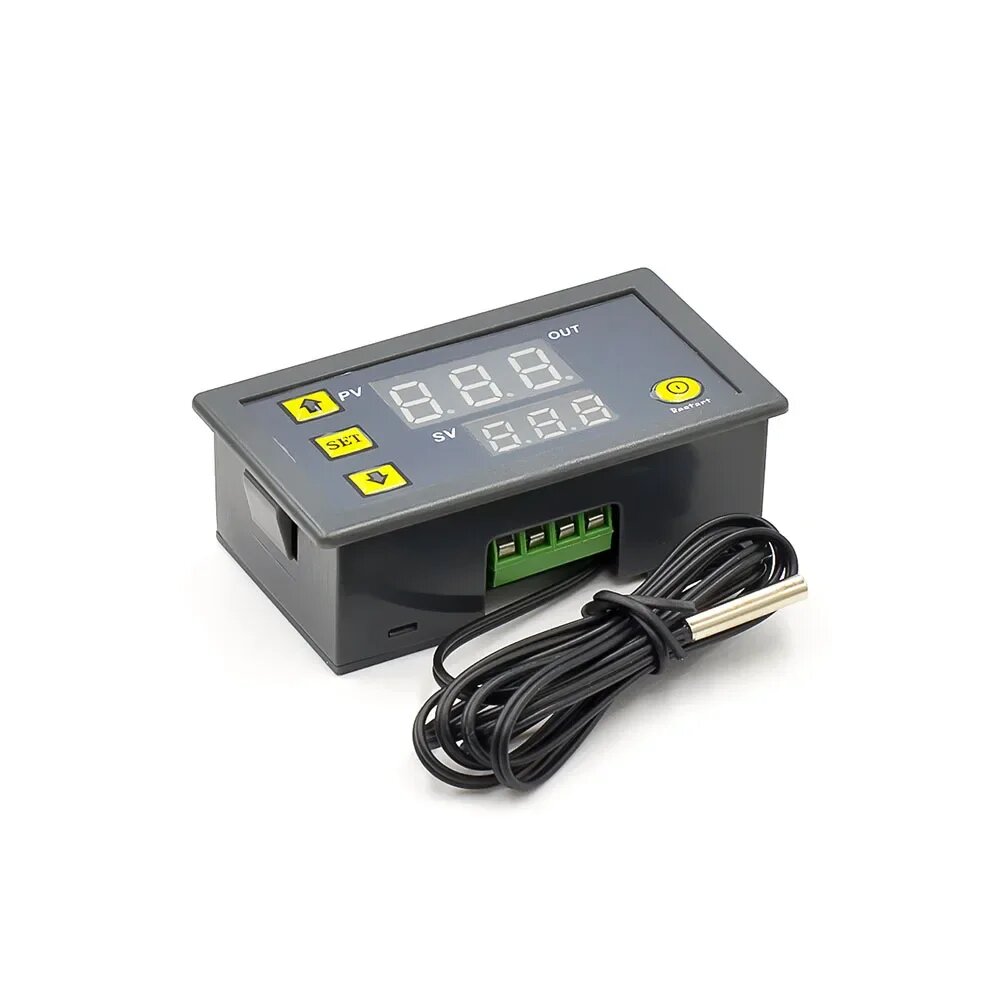 Цифровой терморегулятор W3230 20A DC12V