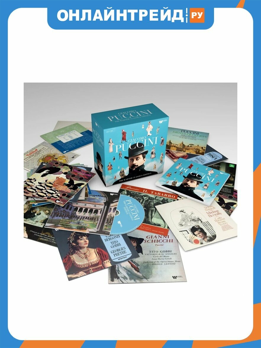 Компакт-диск Warner Music Various Artists - Puccini: The Warner Classics Edition (23CD) (Box Set)