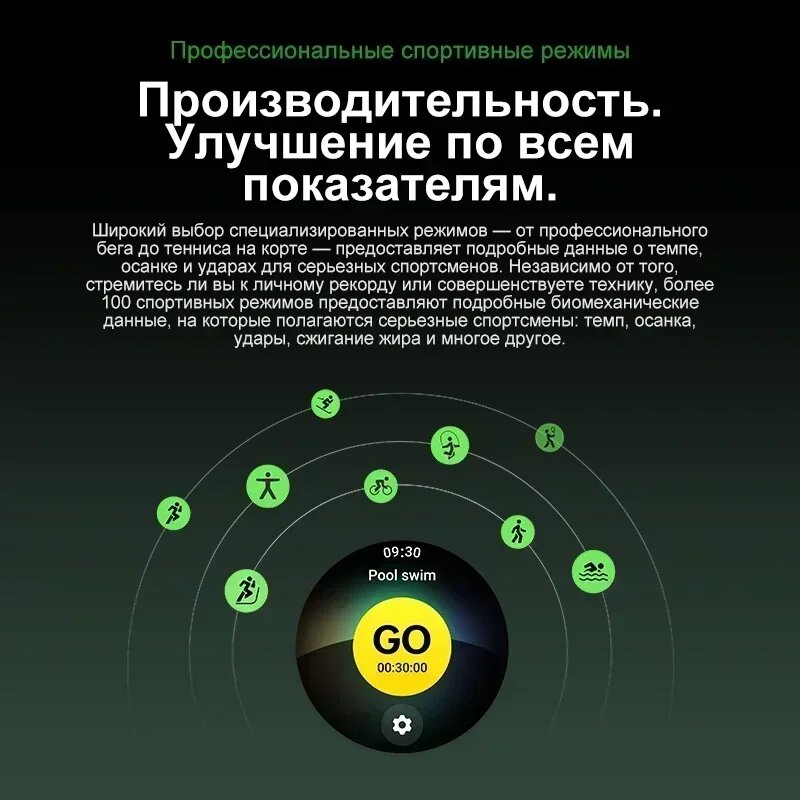 OnePlus Watch 4 Global Version Черный, Black — фото 1
