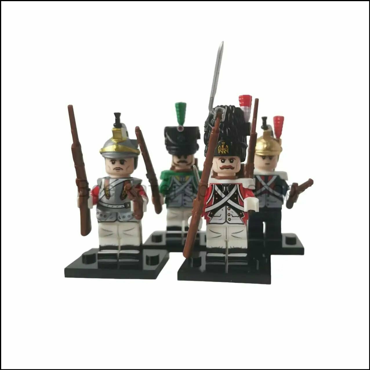 Набор минифигурок /Серия "Наполеон" 4 шт.(высота-4.5cm)