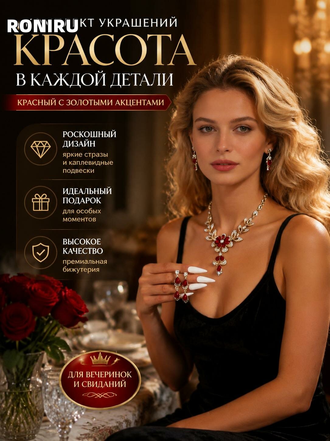 Комплект бижутерии