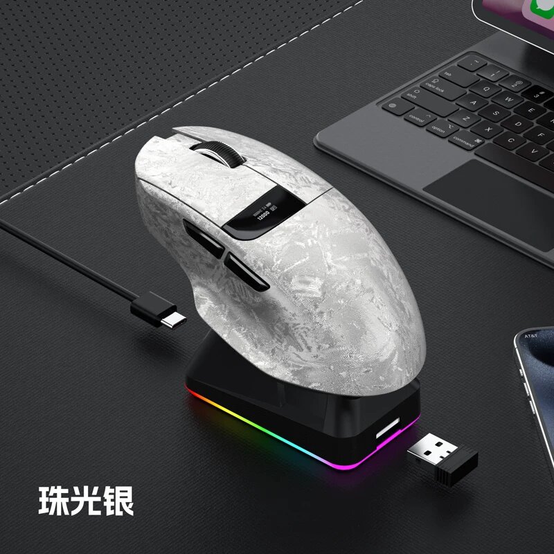 Viper V3Pro Беспроводная мышь Легкая кузнечная текстура Трехрежимная проводная игра Bluetooth E-sports Special PAW