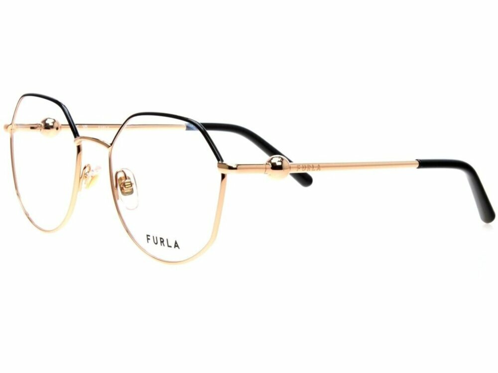 Оправа Furla 870 2AM, тип оправы ободковая, материал оправы металл, пол женские, форма оправы овальная