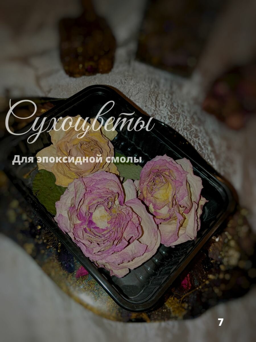 Набор сухоцветов для эпоксидной смолы. 7