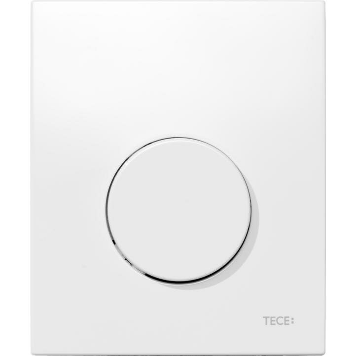 Кнопка смыва для инсталляции Tece Loop Urinal Plastic 9242600 Белая