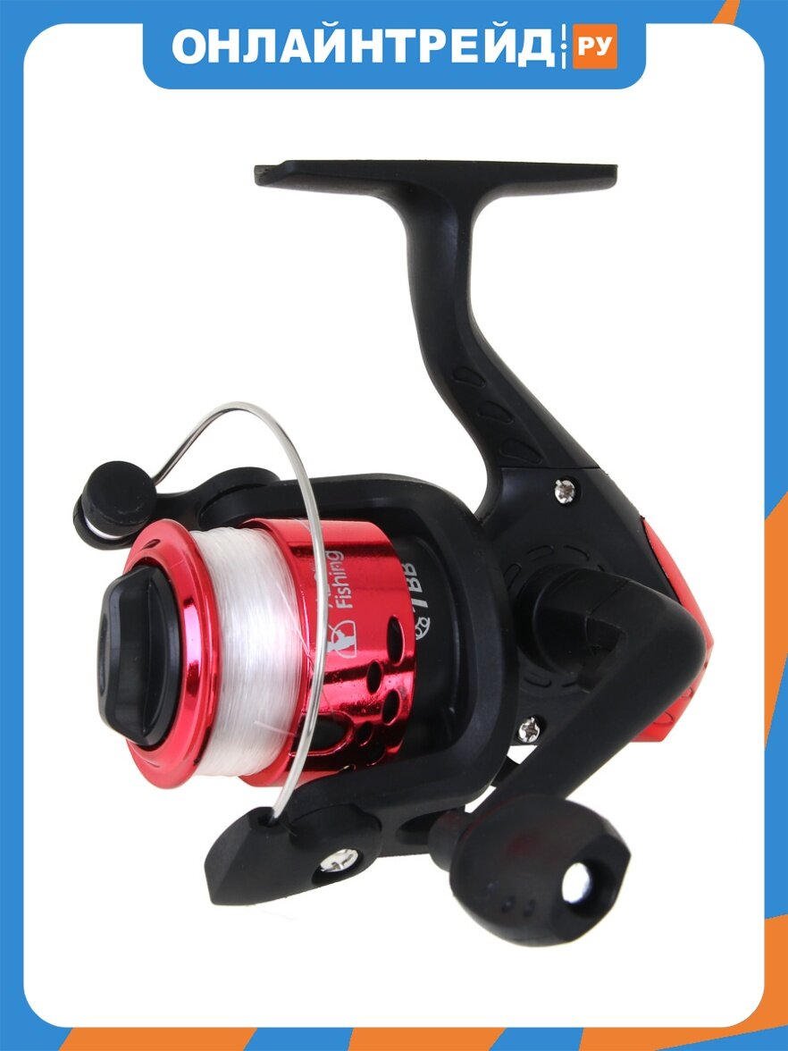 Катушка Azor Fishing HL 200, передний фрикцион, 1 п. п