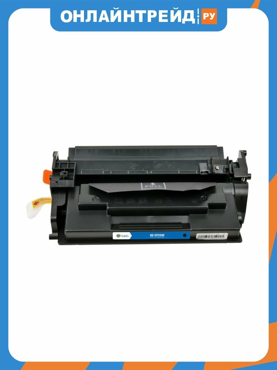 Картридж лазерный G&g GG-CF259X черный (10000 стр.) для HP LJ M304/M404/MFP M428
