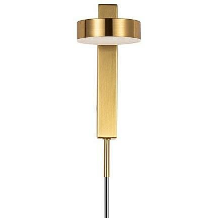 Настенный светильник Arte Lamp Mirach A2142AP-10PB цвет плафона подвески Белый, Черный, цвет арматуры Медь