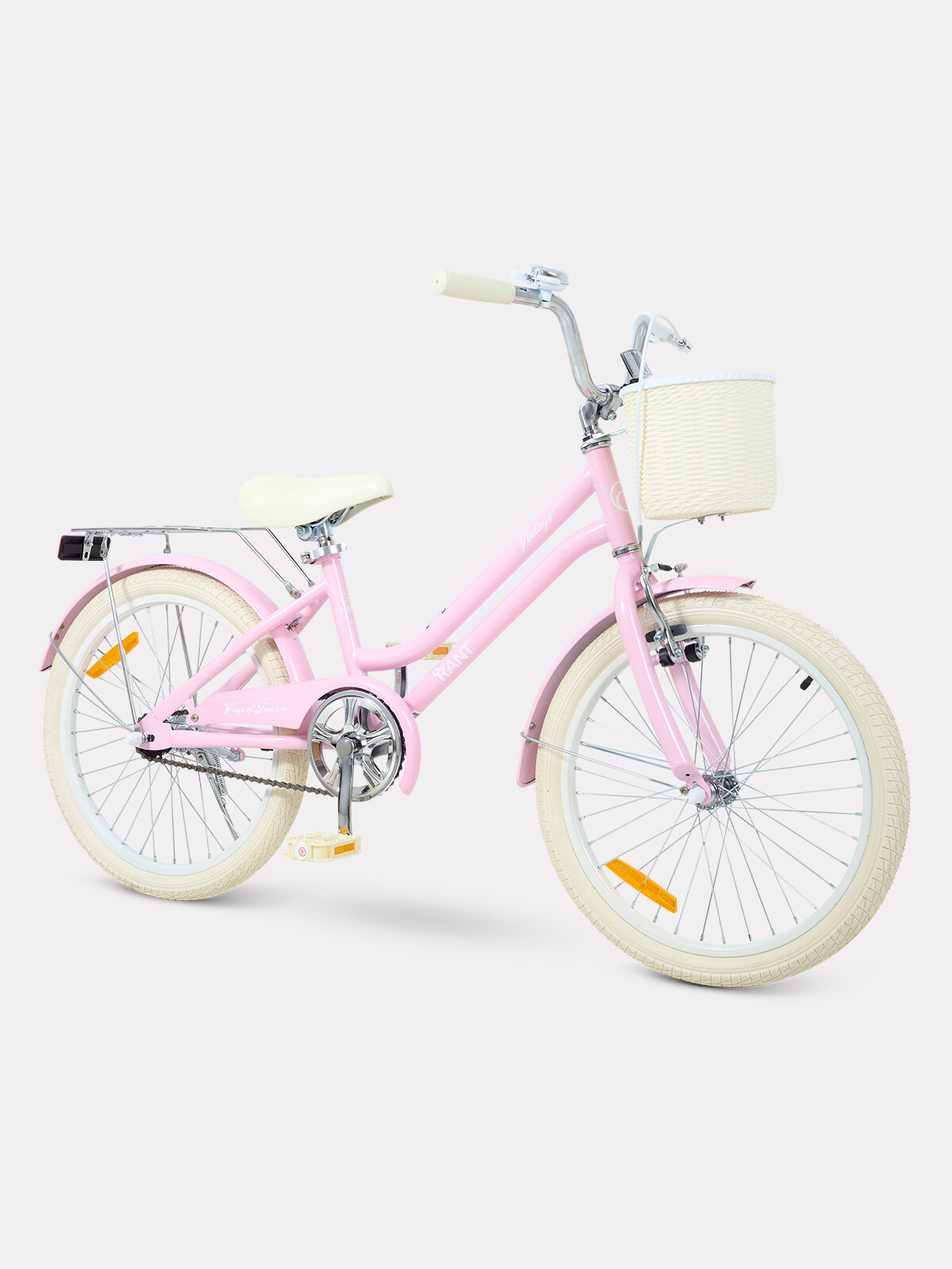 Велосипед двухколесный детский Rant Vintage радиус 20", Pink