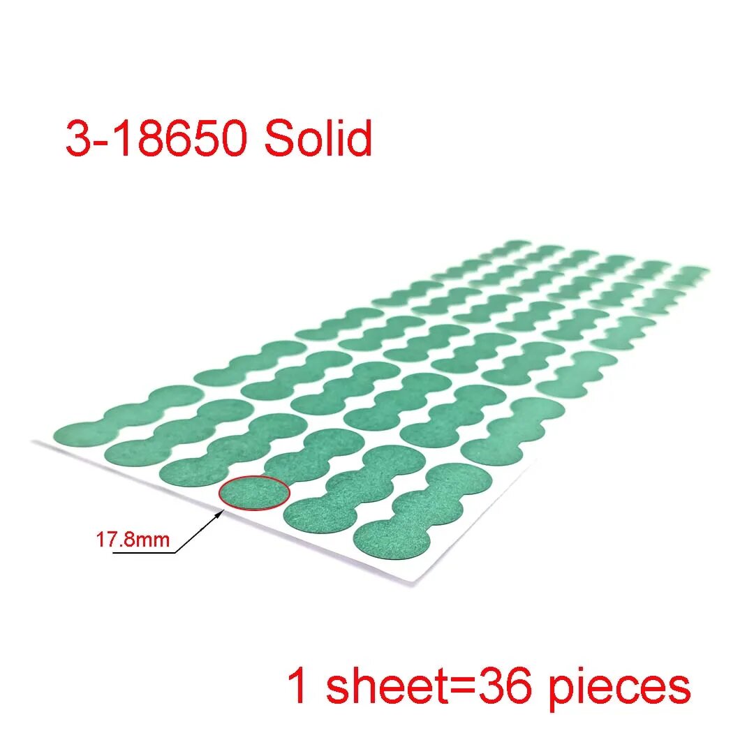 Изоляционные прокладки 3S 18650 Solid
