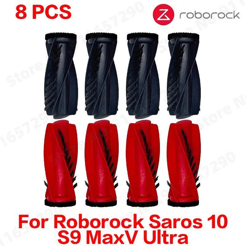 Аксессуары для робопылесоса Roborock Saros 10 / S9 MaxV Ultra Красный, 8 Pcs