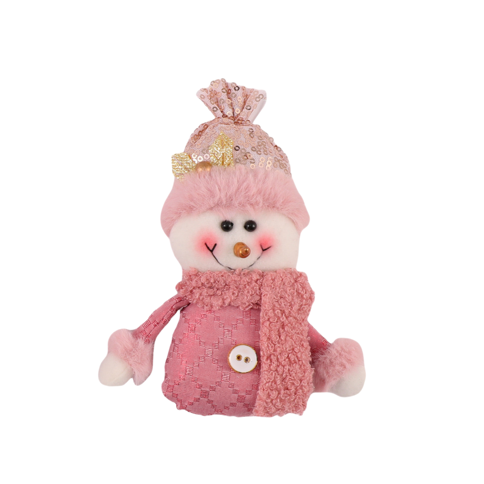 Декоративные подвески унисекс YANGWAWAHEXIAOXIONGTIAOWU, розовые, 17 см, Snowman