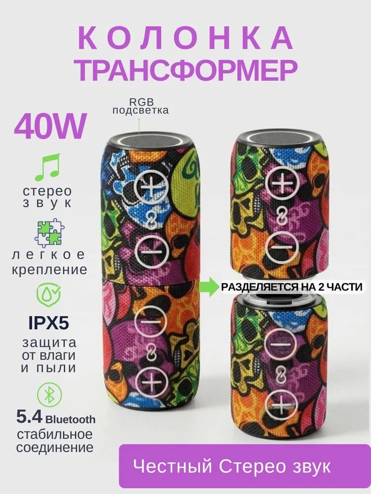 Колонка беспроводная двойная