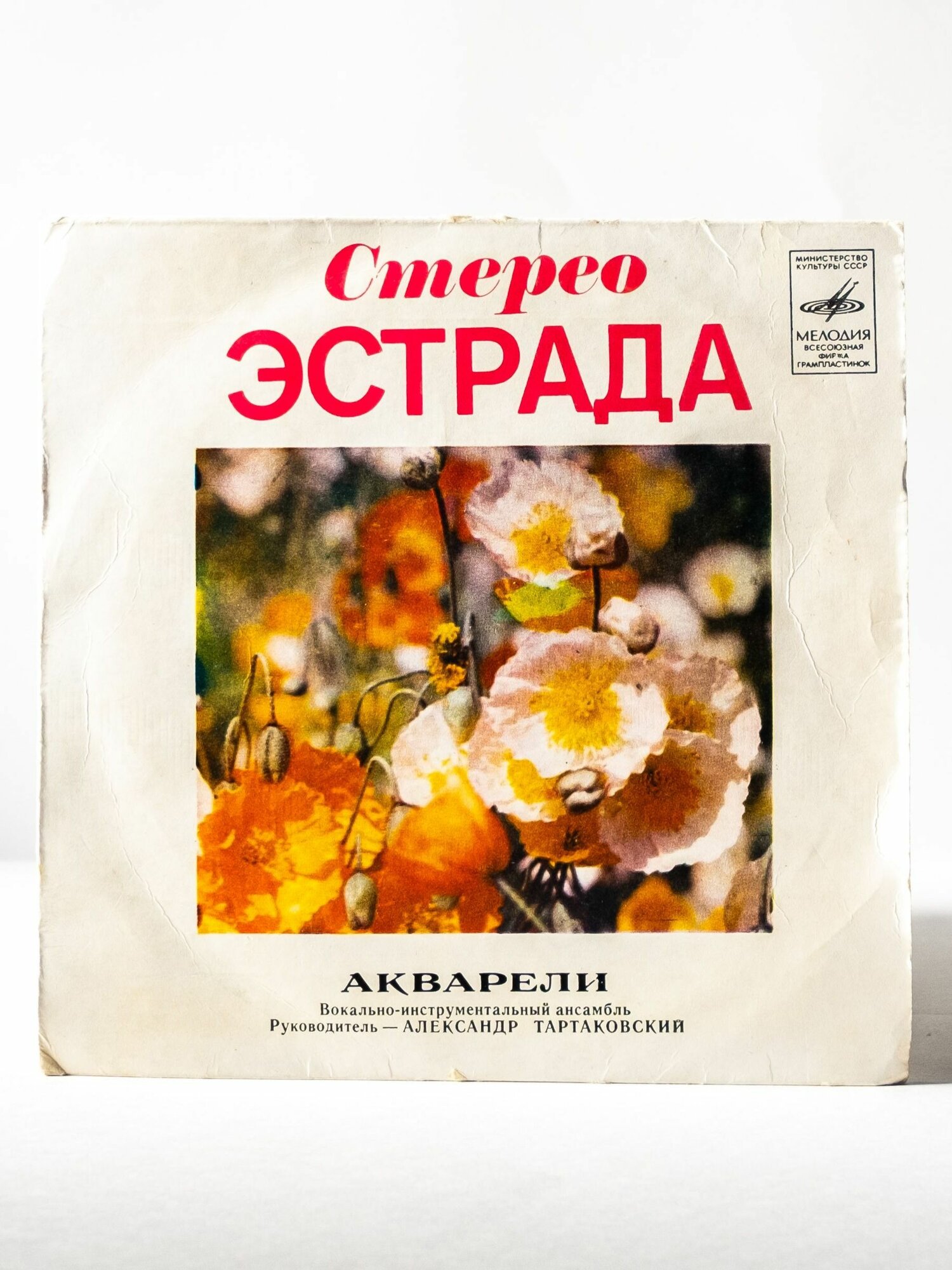 Акварели - Рыжее лето / виниловая пластинка LP миньон EX