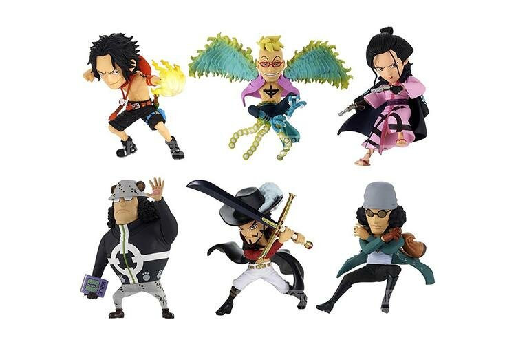 Коллекционные фигурки BANPRESTO One Piece WCF Baijing3, 6 шт.