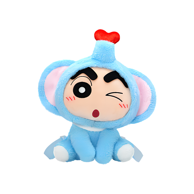 Игрушка унисекс Spiritual Creations Синносукэ Нохара милая кукла, Blue Elephant