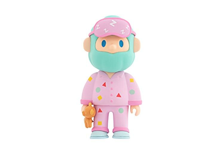 Набор коллекционных фигурок-сюрпризов унисекс FINDING UNICORN Farmer Bob Color Collection, Confirmed-Pink-Pajamas (Open)