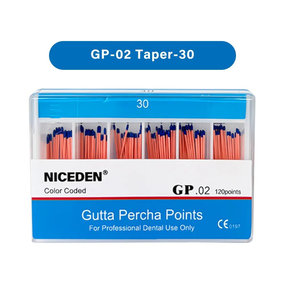 Гуттаперчевые штифты, gutta-percha point № 02-30
