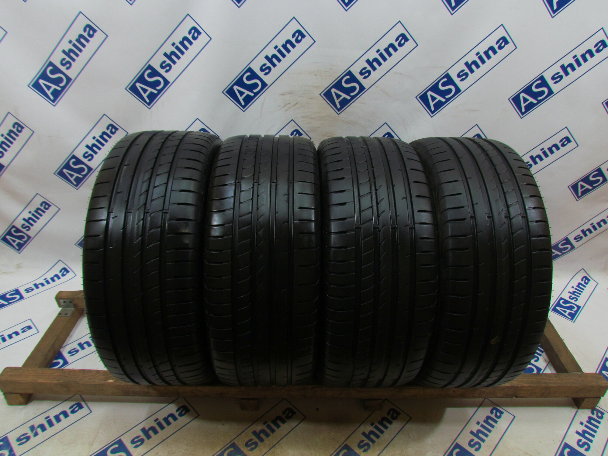 Комплект (4 шт) Goodyear Eagle F1 Asymmetric 2 245 45 R18 летние БУ шины 5-10% износ , артикул 0009264
