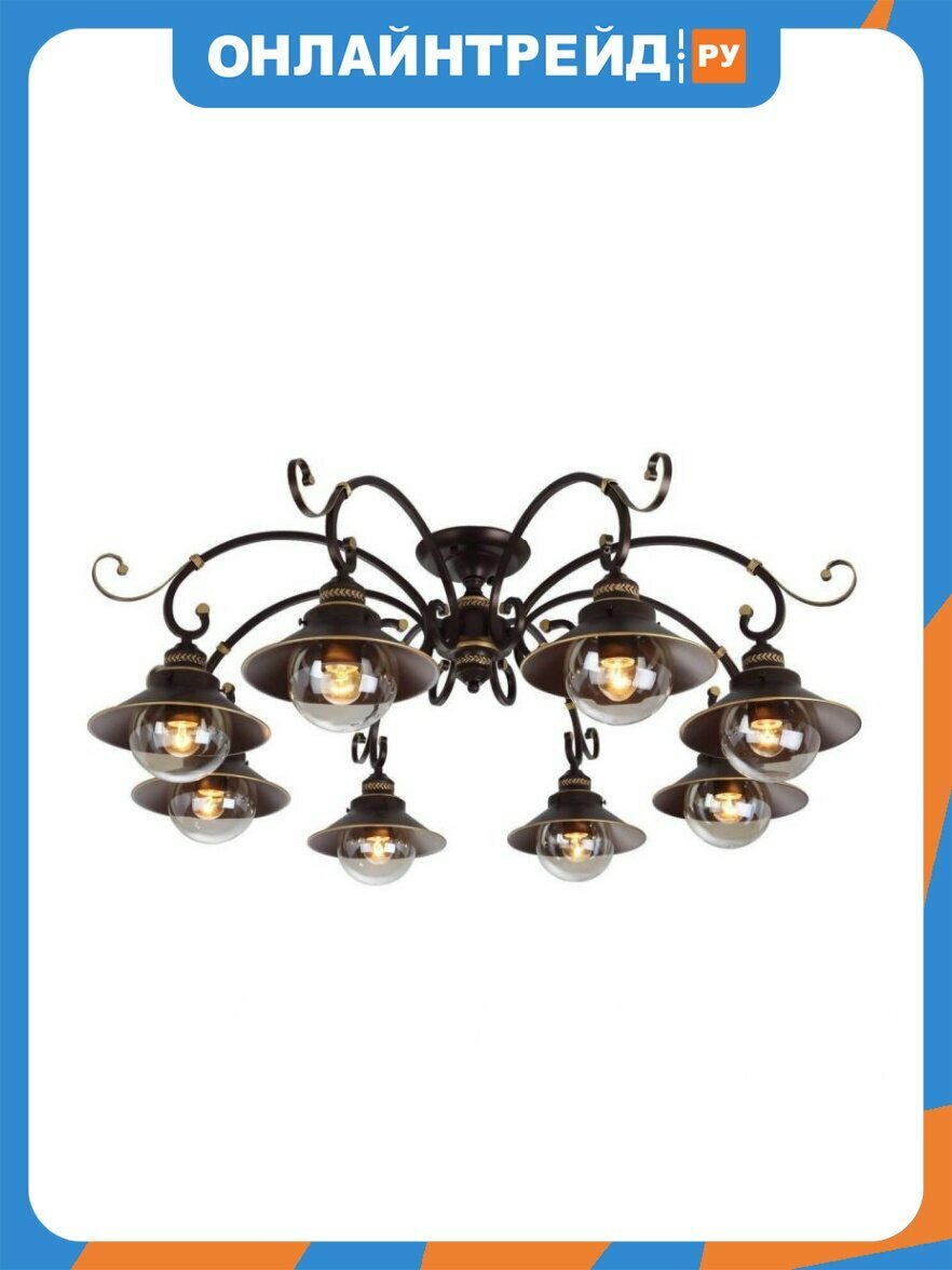 Потолочная люстра Arte Lamp 7 A4577PL-8CK.