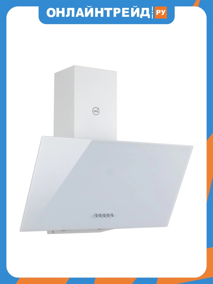 Кухонная вытяжка Mbs ALPINIA 150 GLASS WHITE