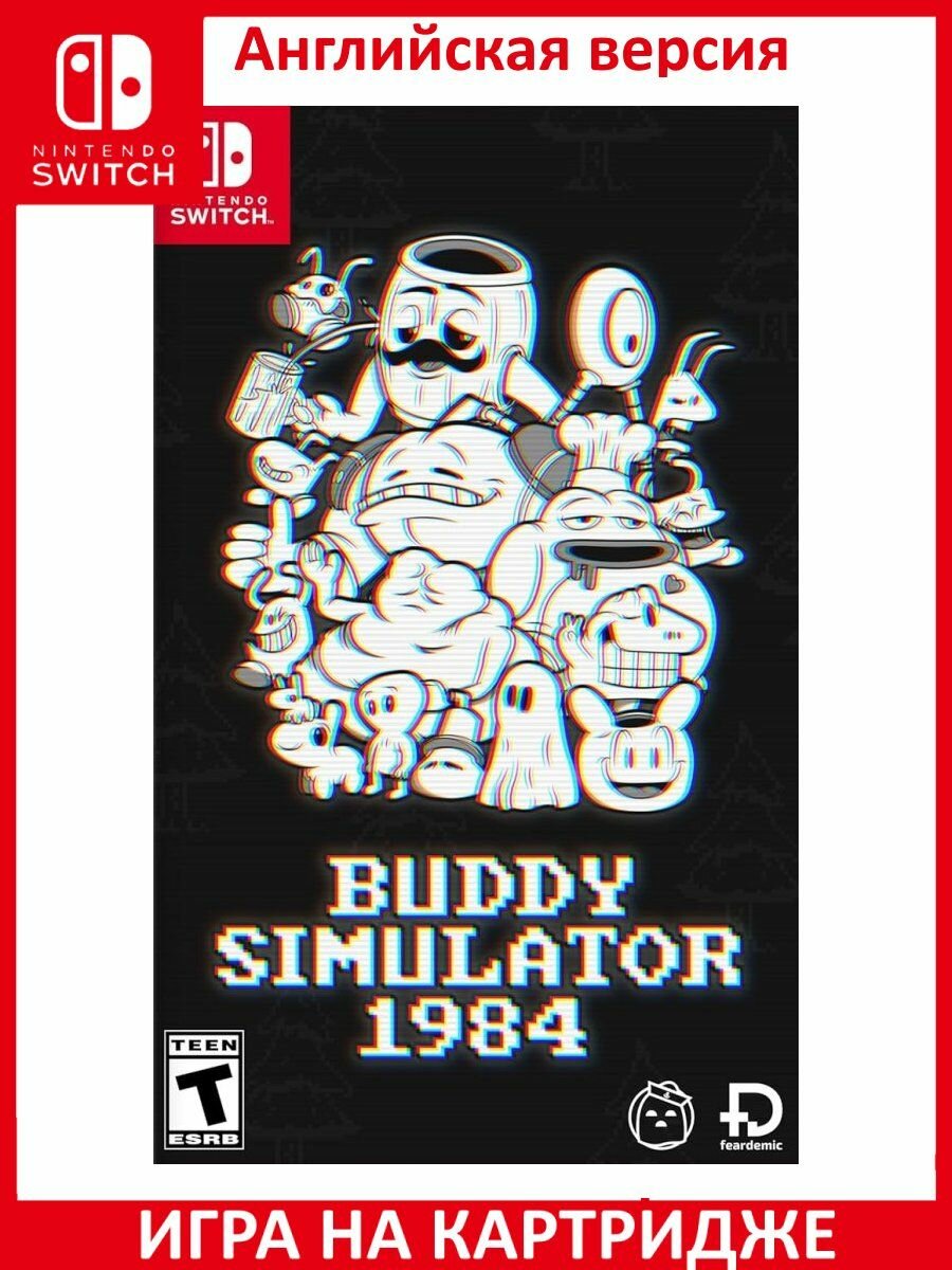 Игра Buddy Simulator 1984 (Limited Run) Switch Картридж на Nintendo Switch Английская версия