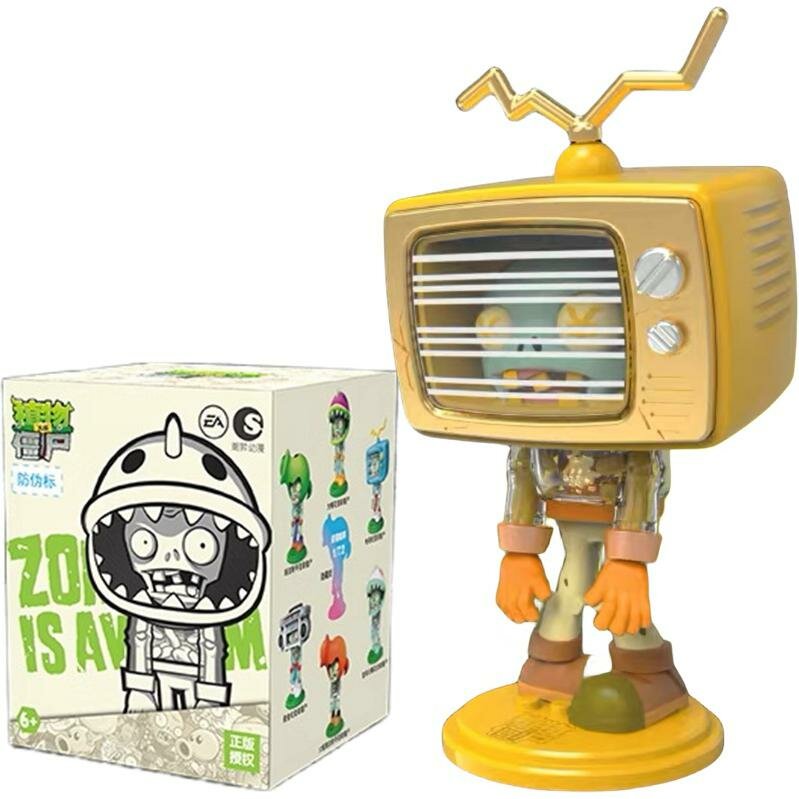 Набор коллекционных фигурок унисекс Tide Rising Anime Plants Vs Zombies, Single Mystery Box (Random Pick)