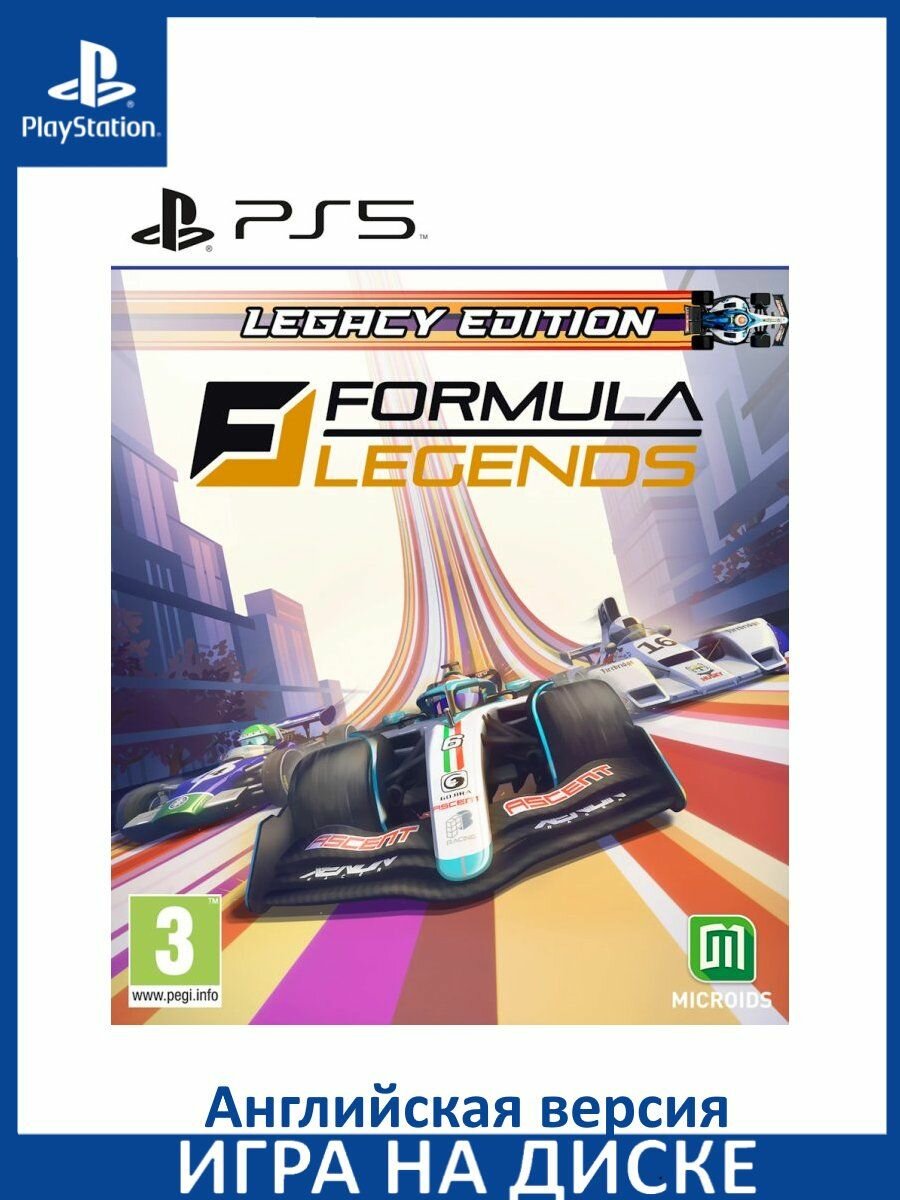 Игра Formula Legends: Legacy Edition PS5 Диск на PlayStation 5 Английская версия